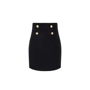 Balmain Mini Skirt - Black
