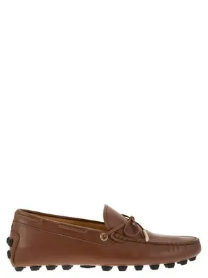 TOD'S Bubble Leather Grommet