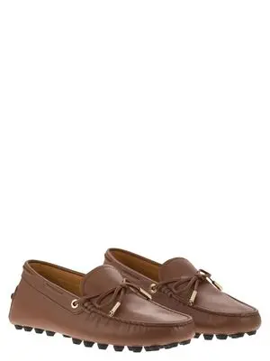 TOD'S Bubble Leather Grommet