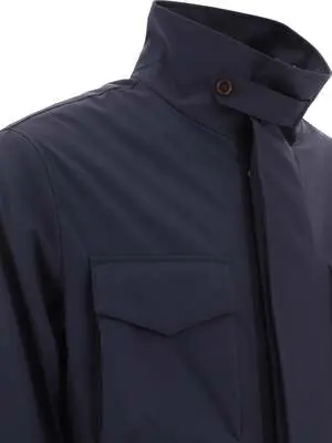 Dolce & Gabbana Technical Fabric Safari Jacket - Blue