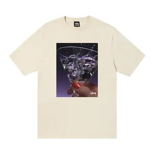 StÜssy Martini Tee 'putty - Cream