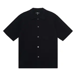 StÜssy Perforated Swirl Knit Shirt
