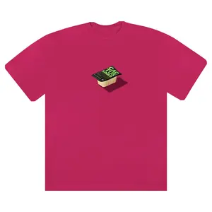 TRAVIS SCOTT X Mcdonald's Cactus Sauce T-shirt Ii 'heliconia - Pink