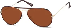 Zenni ZENNI Aviator Sunglasses Tortoiseshell