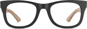 Zenni Square Full Rim Frame - Black