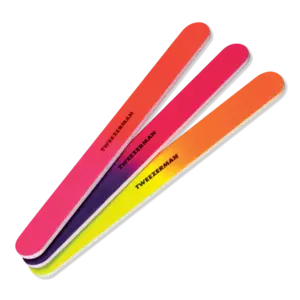 TWEEZERMAN Neon Hot Nail Files - One-color
