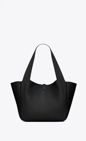 Saint Laurent Bea Grained Leather Tote