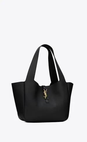 Saint Laurent Bea Grained Leather Tote