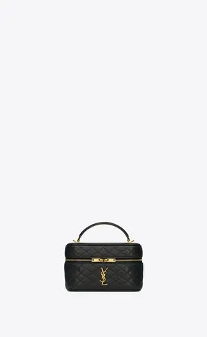Saint Laurent Gaby Mini Vanity Bag In Lambskin