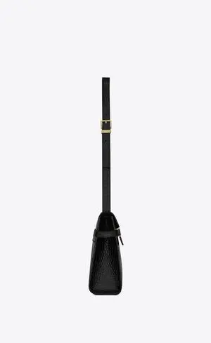 Saint Laurent Manhattan Crocodile-embossed Leather Shoulder Bag