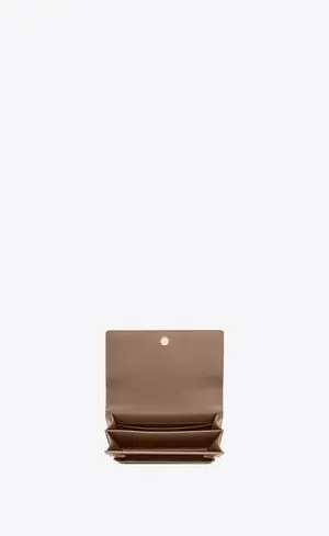 Saint Laurent Sunset Medium In Coated Bark Leather