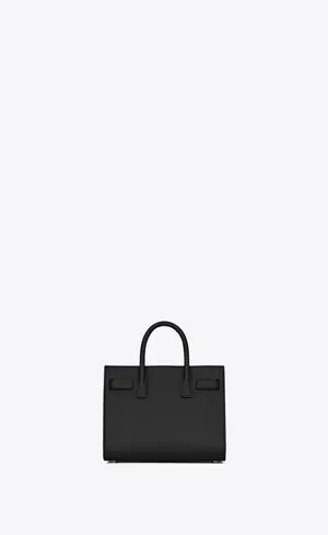 Saint Laurent Sac De Jour Nano Leather Bag