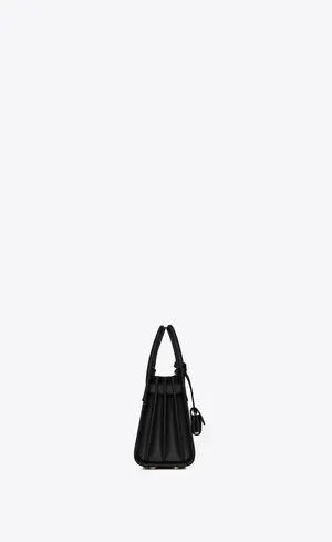 Saint Laurent Sac De Jour Nano Leather Bag