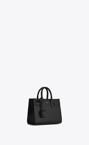 Saint Laurent Sac De Jour Nano Leather Bag