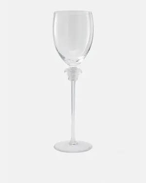 Versace Medusa Lumiere Water Goblet - Transparent