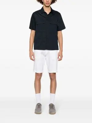 FAY Logo Patch Bermuda Shorts