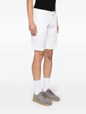 FAY Logo Patch Bermuda Shorts