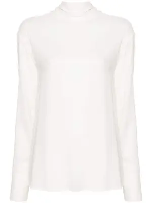Fabiana Filippi Roll-neck Blouse