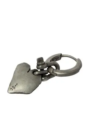 PARTS OF FOUR Jazz's Solid Heart Drop Earring