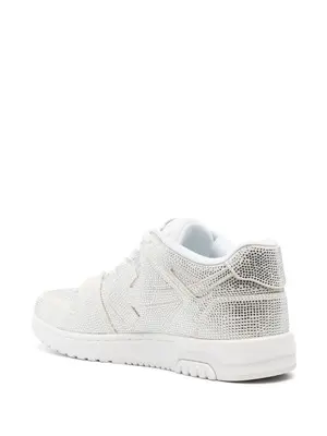 Off-White Out Of Office Rhinestoned Sneakers
