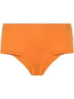 Alanui High-waist Ribbed Shorts