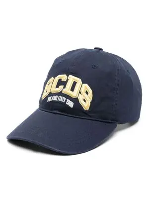 Gcds Logo-embroidered Baseball Cap - Blue