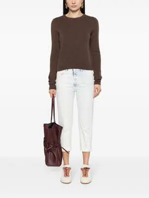DONDUP Mid-rise Cropped Jeans - Blue
