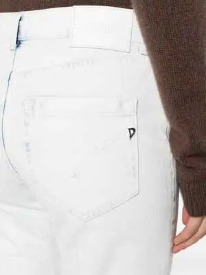 DONDUP Mid-rise Cropped Jeans - Blue
