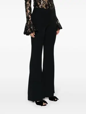 Nina Ricci Tailored Flared Trousers - Black
