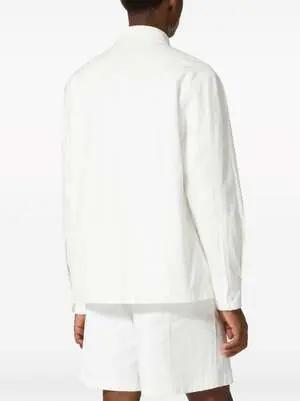 Valentino Garavani V-detail Canvas Shirt Jacket