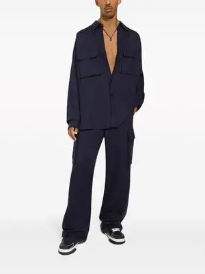 Dolce & Gabbana Button-up Linen Shirt