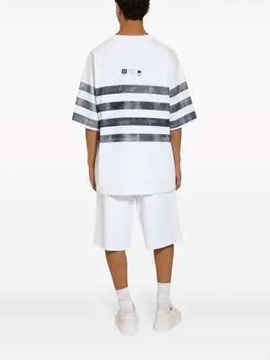 Dolce & Gabbana Striped Cotton T-shirt