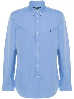 Polo Ralph Lauren Polo Pony-motif Shirt - Blue