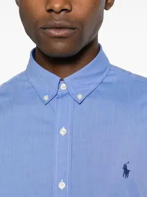 Polo Ralph Lauren Polo Pony-motif Shirt - Blue