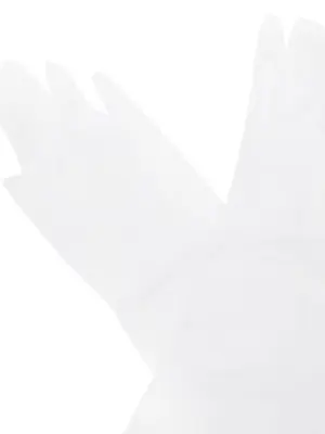 IOANA CIOLACU Elbow-length Gloves - White