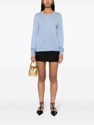 P.a.r.o.s.h Crew-neck Cardigan - Blue