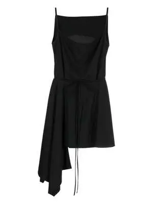 JUUN.J Asymmetric-hem Sleeveless Minidress