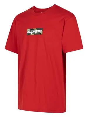 Supreme Box Logo T-Shirt - Red | Editorialist