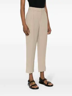 Brunello Cucinelli Cropped Tapered Trousers