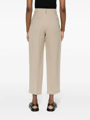Brunello Cucinelli Cropped Tapered Trousers