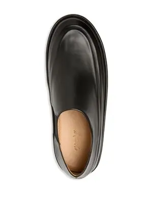 Marsèll Flatform Slip-on Leather Sneakers