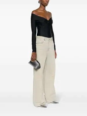Attico Rhinestone-embellished Clutch