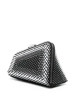 Attico Rhinestone-embellished Clutch