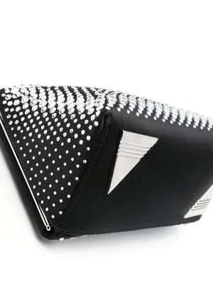 Attico Rhinestone-embellished Clutch