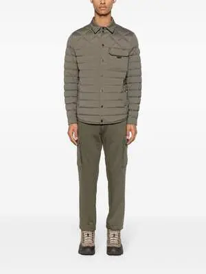 Moncler High-waist Tapered Cargo Trousers