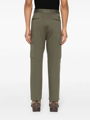Moncler High-waist Tapered Cargo Trousers