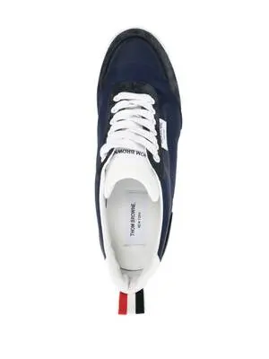 Thom Browne Lace-up 40mm Suede Sneakers - Blue