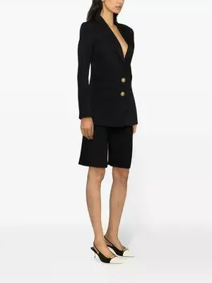 Balmain Single-breasted Virgin Wool Blazer - Black