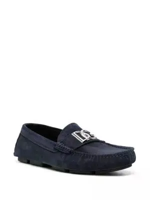 Dolce & Gabbana Logo-lettering Loafers