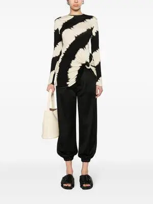 JIL SANDER High-waist Tapered Trousers